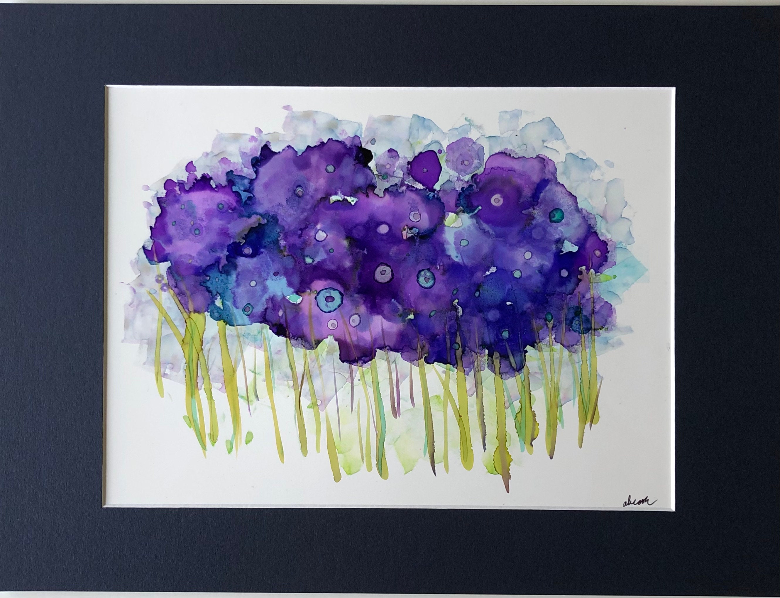 Morning Violets - Etsy
