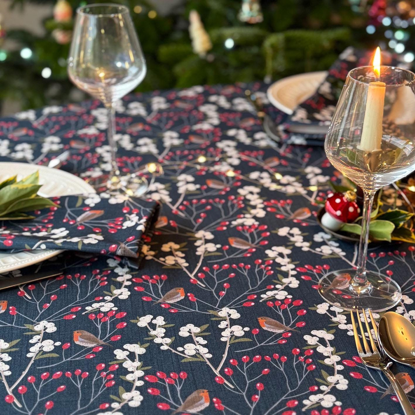 Modern Christmas Tablecloth