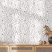 Female Pattern Wallpaper | Abstract Removable Self Adhesive Black White ...