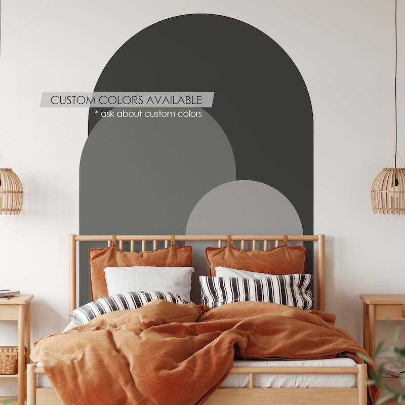 Grey Wall Decal - Etsy