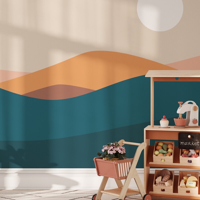 Sunset Wall Mural - Etsy