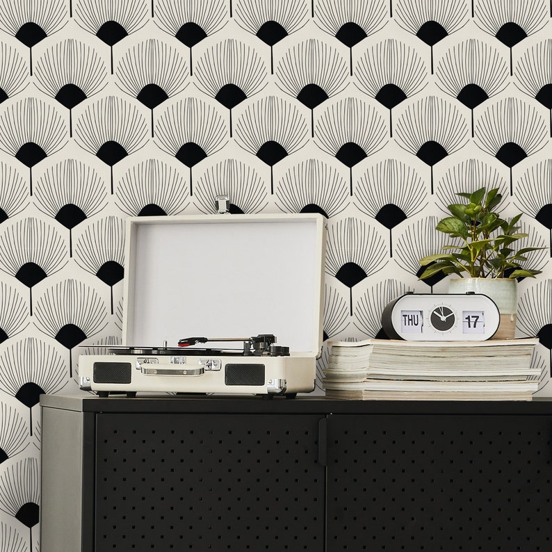 Retro Art Peel and Stick Wallpaper Removable Self Adhesive - Etsy