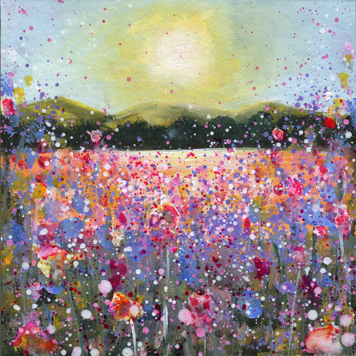 Sunrise Greeting Card-morning Glory Card- Greeting Card Created From ...