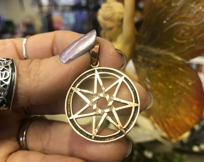 Fairy Star Amulet, Bronze Otherworld Magick - Etsy