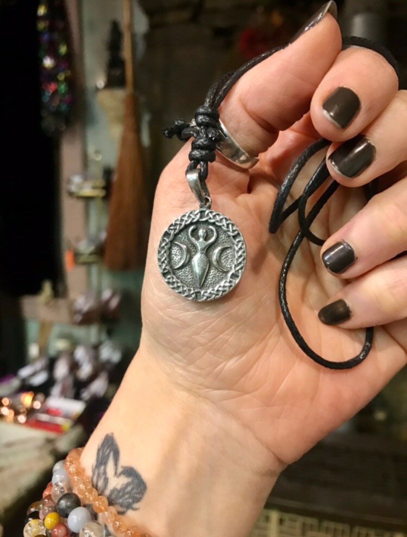 Triple Goddess Amulet~ Maiden, Mother, Crone Power - Etsy
