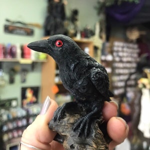 Altar Crow/raven Statue - Etsy