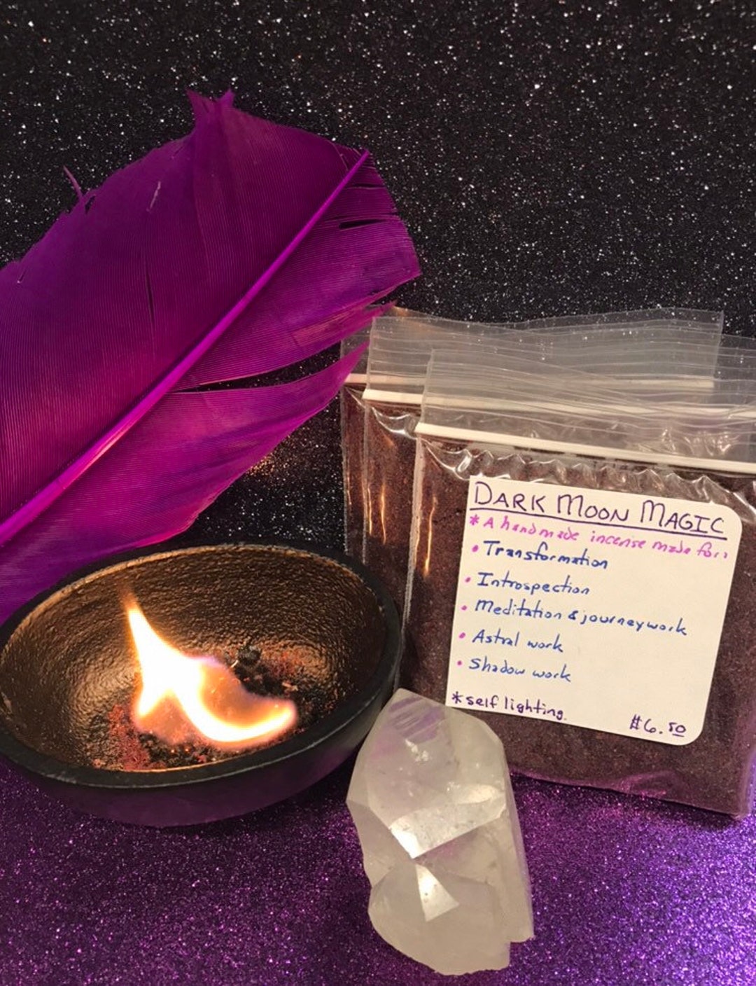 Dark Moon Magick Incense - Etsy