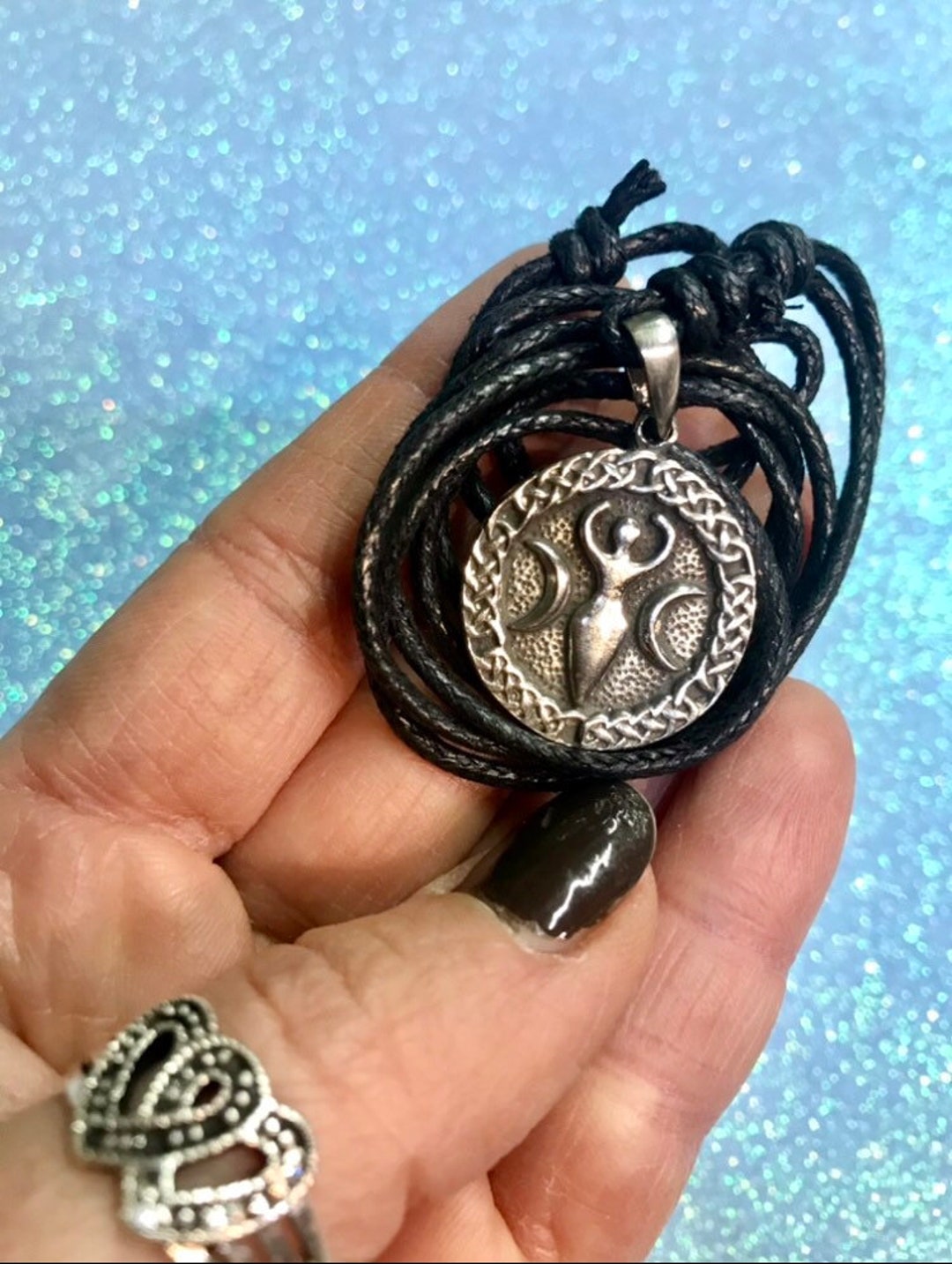 Triple Goddess Amulet~ Maiden, Mother, Crone Power - Etsy