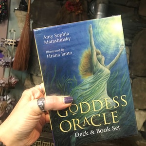 The Goddess Oracle Deck and Book Set, Brand New - Etsy