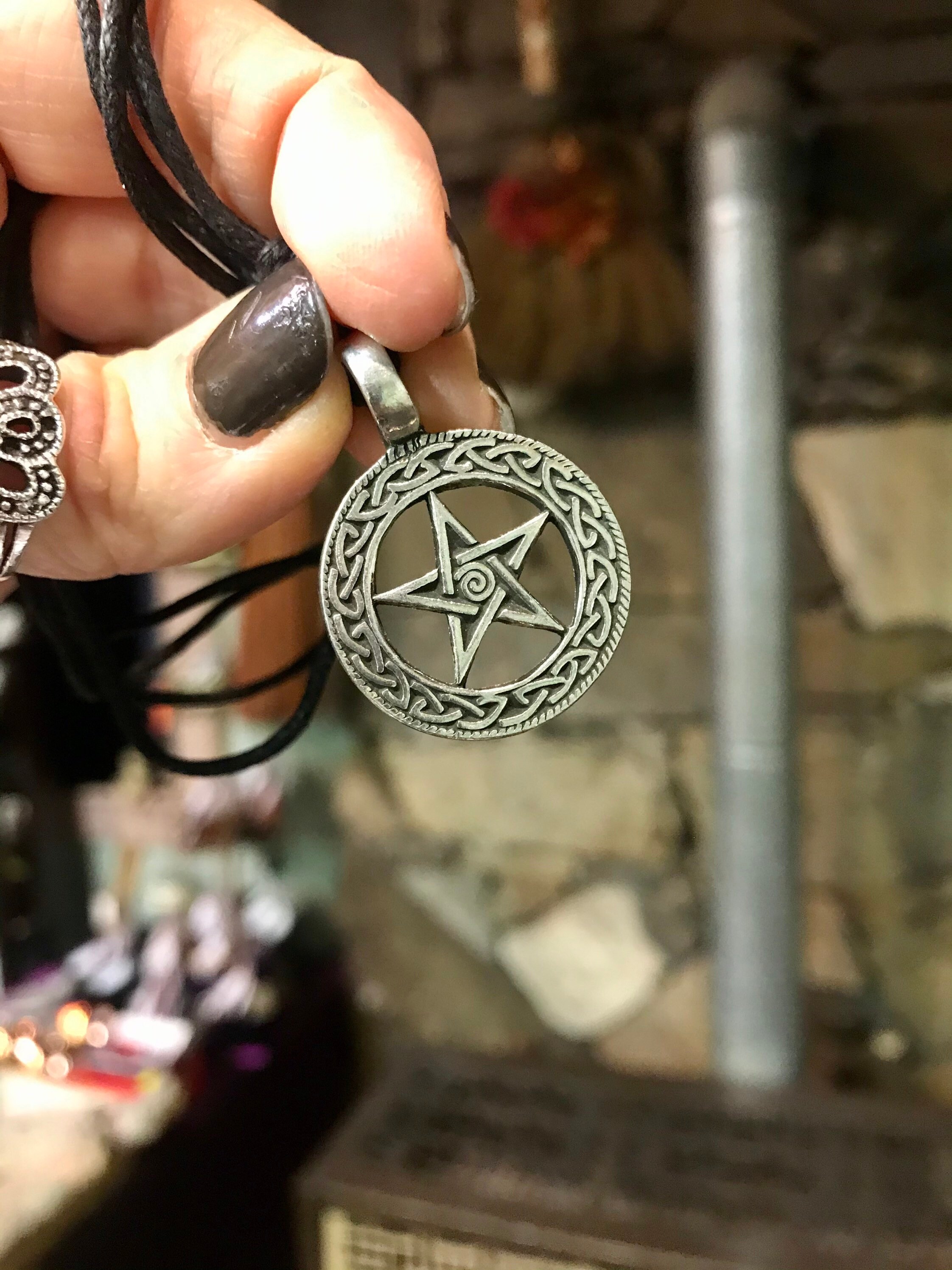 Knot Work Pentacle Amulet Celtic Power - Etsy UK