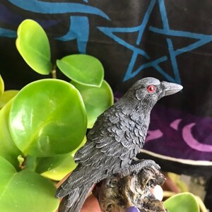 Altar Crow/raven Statue - Etsy