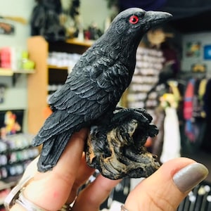 Altar Crow/raven Statue - Etsy