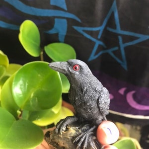 Altar Crow/raven Statue - Etsy