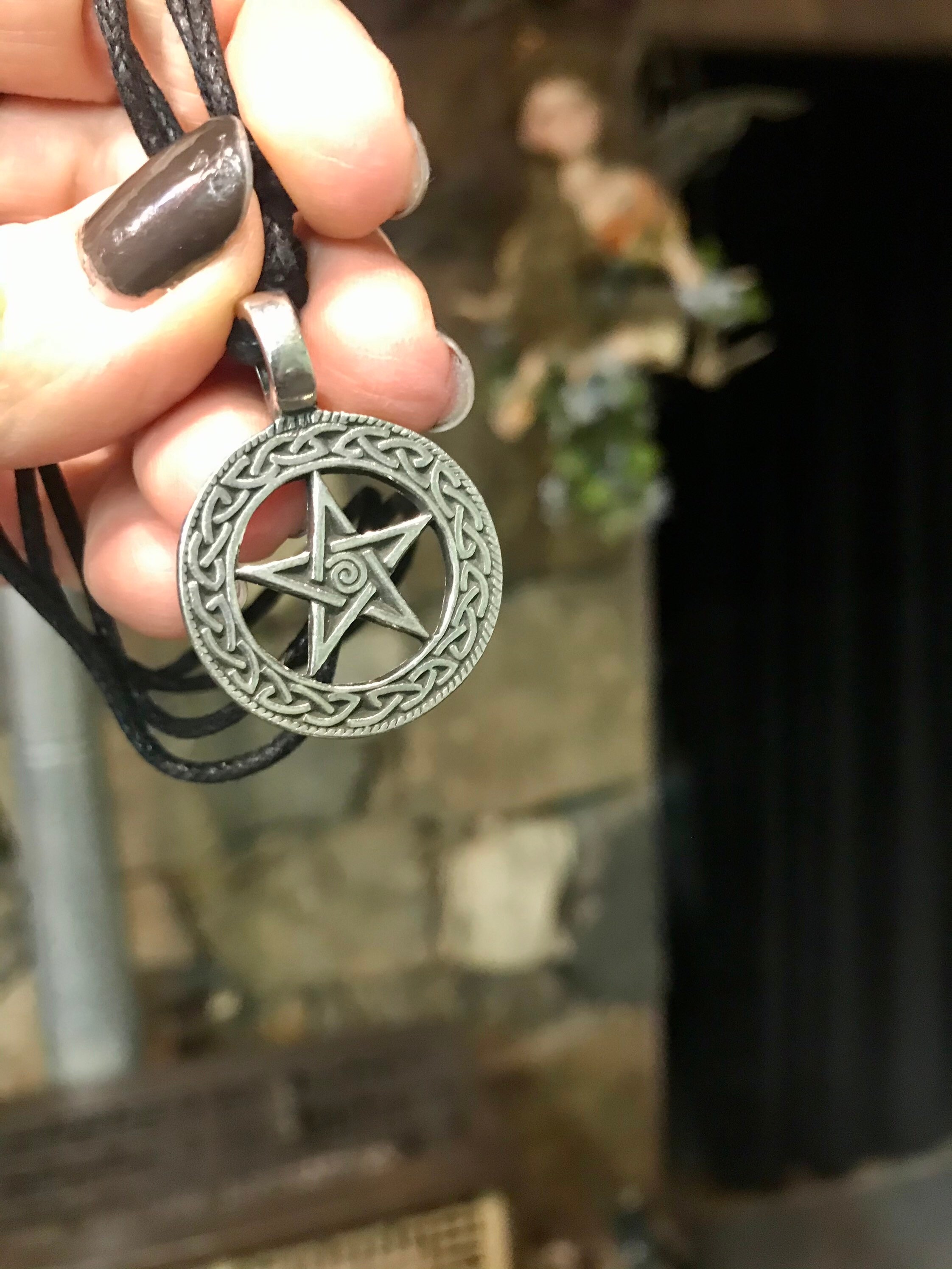 Knot Work Pentacle Amulet Celtic Power - Etsy UK