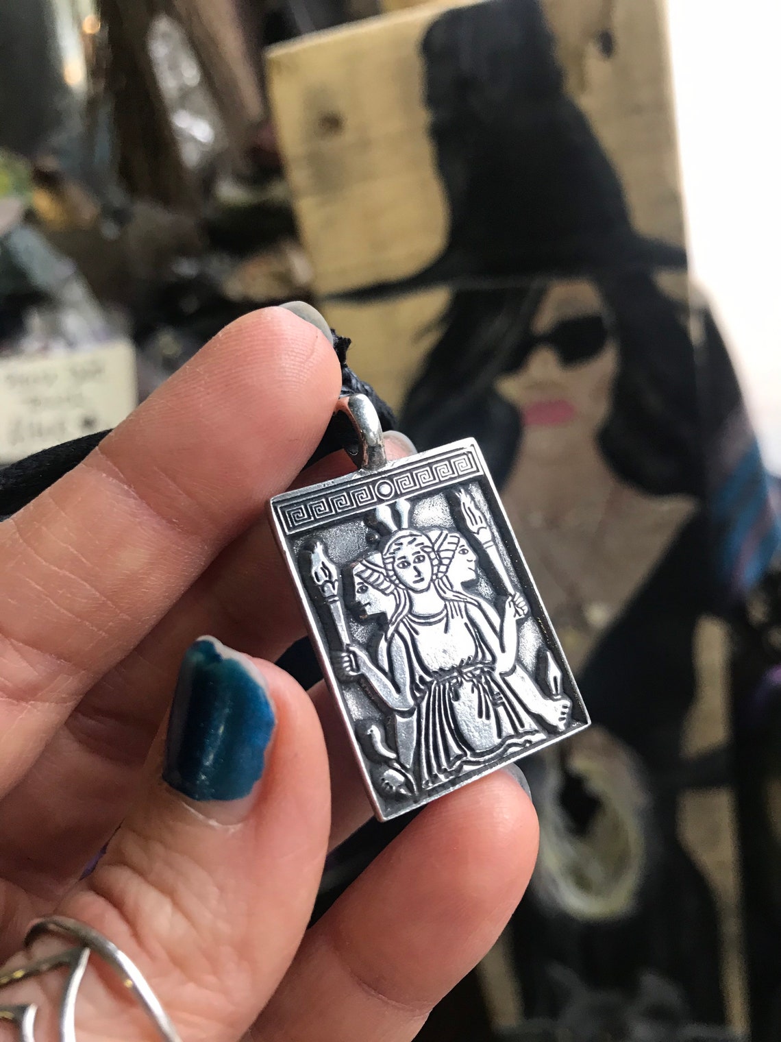 Hecate Amulet Queen of the Witches | Etsy