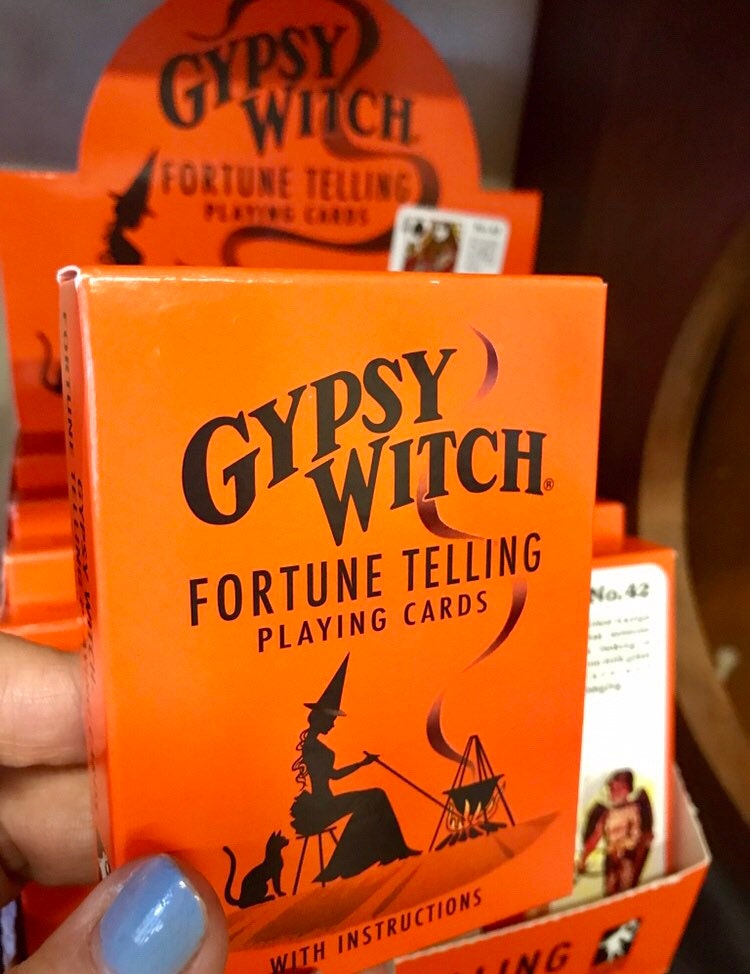 Gypsy Witch Cards Practical Witch's Reading Set - Etsy