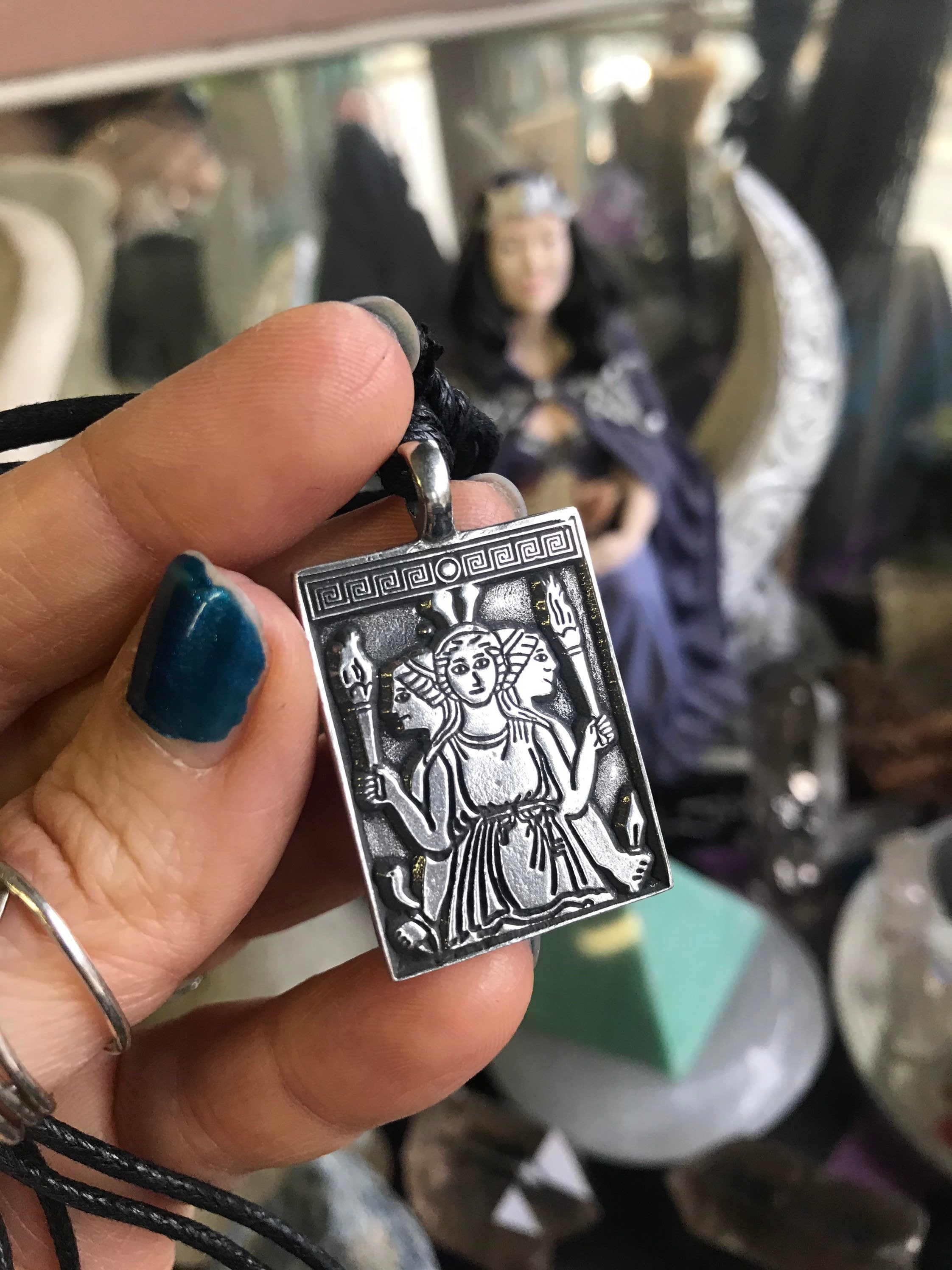 Hecate Amulet Queen of the Witches | Etsy