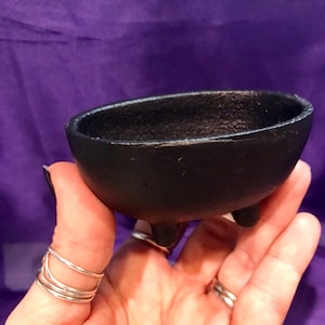 Mini Cast Iron Cauldron Set - Etsy