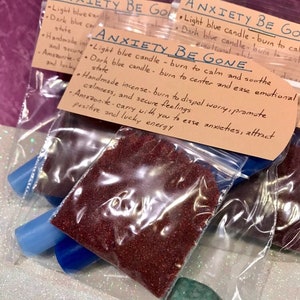 Anxiety Be Gone Spell Kit - Etsy