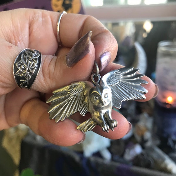 Owl Amulet - Etsy