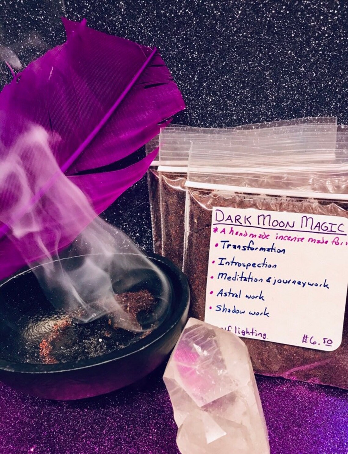 Dark Moon Magick Incense - Etsy