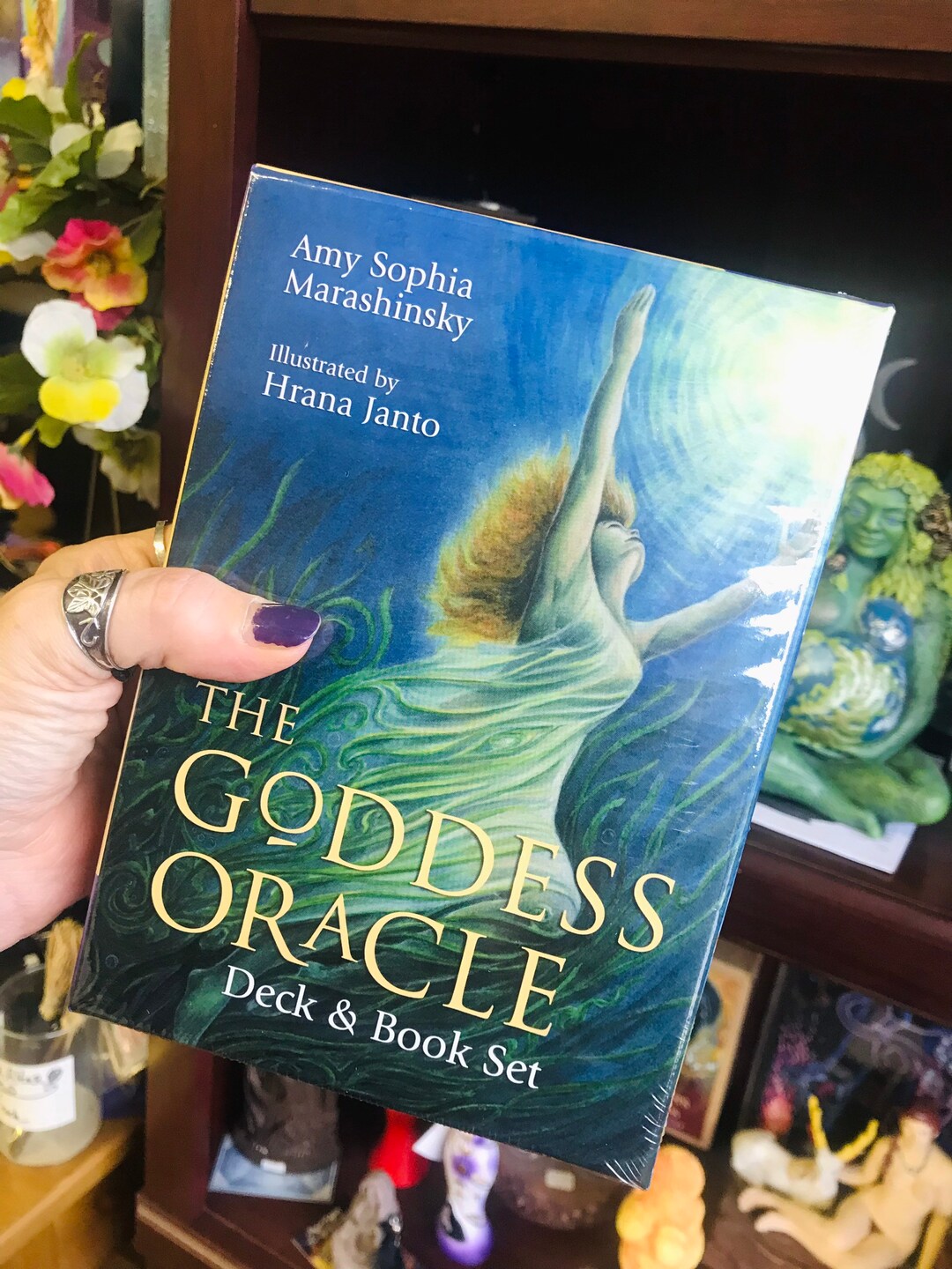 The Goddess Oracle Deck and Book Set, Brand New - Etsy