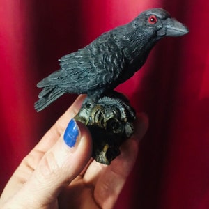 Altar Crow/raven Statue - Etsy