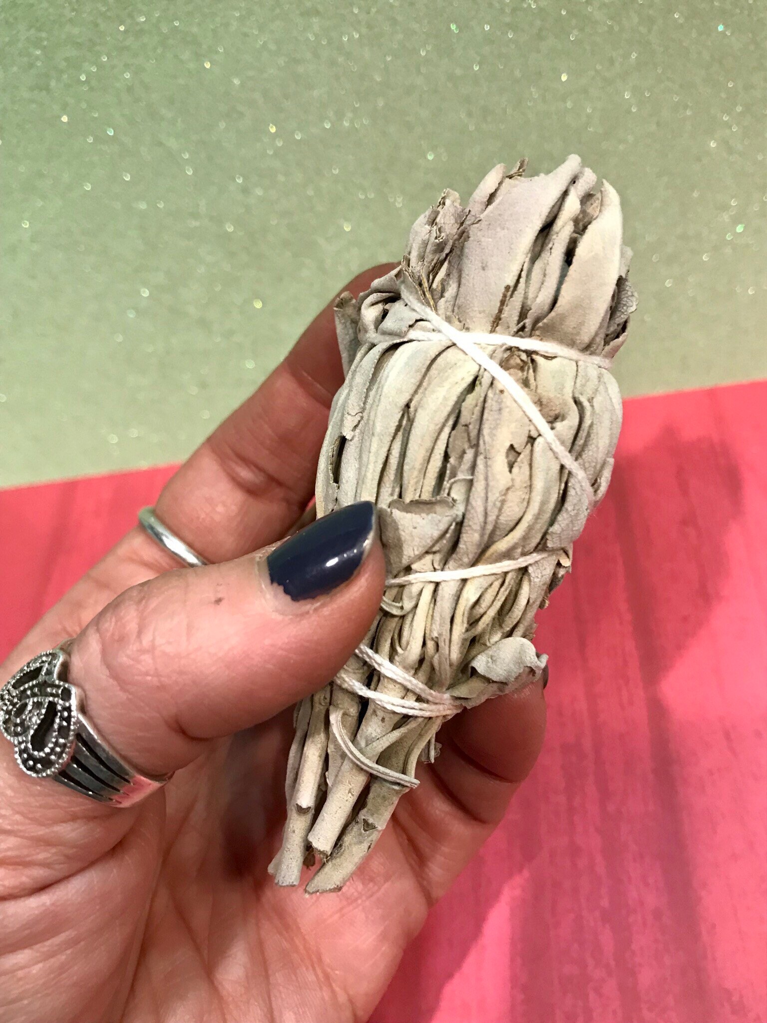 Smudging Bowl Set Elemental Witch with White & Desert Sage | Etsy