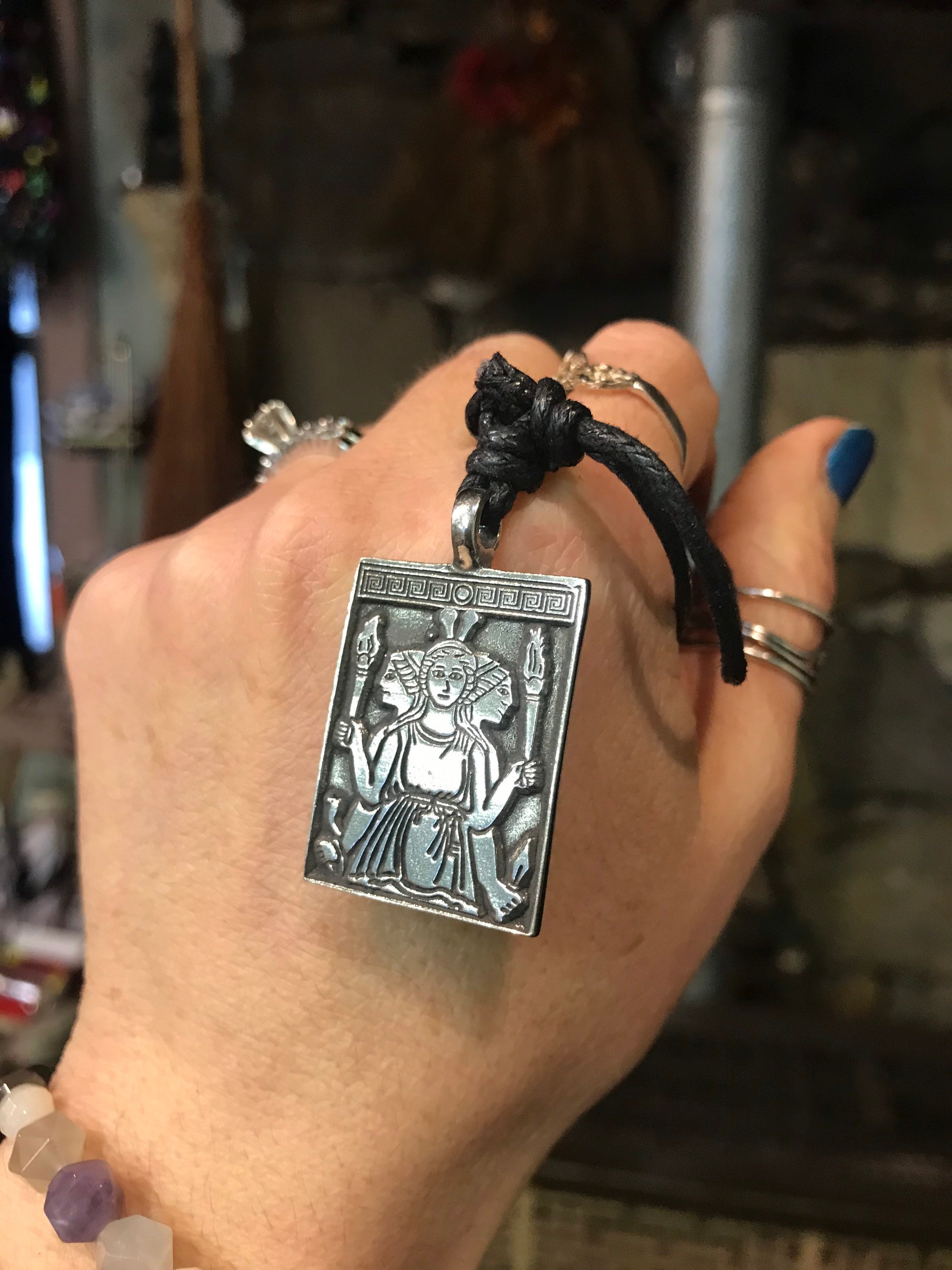Hecate Amulet Queen of the Witches | Etsy