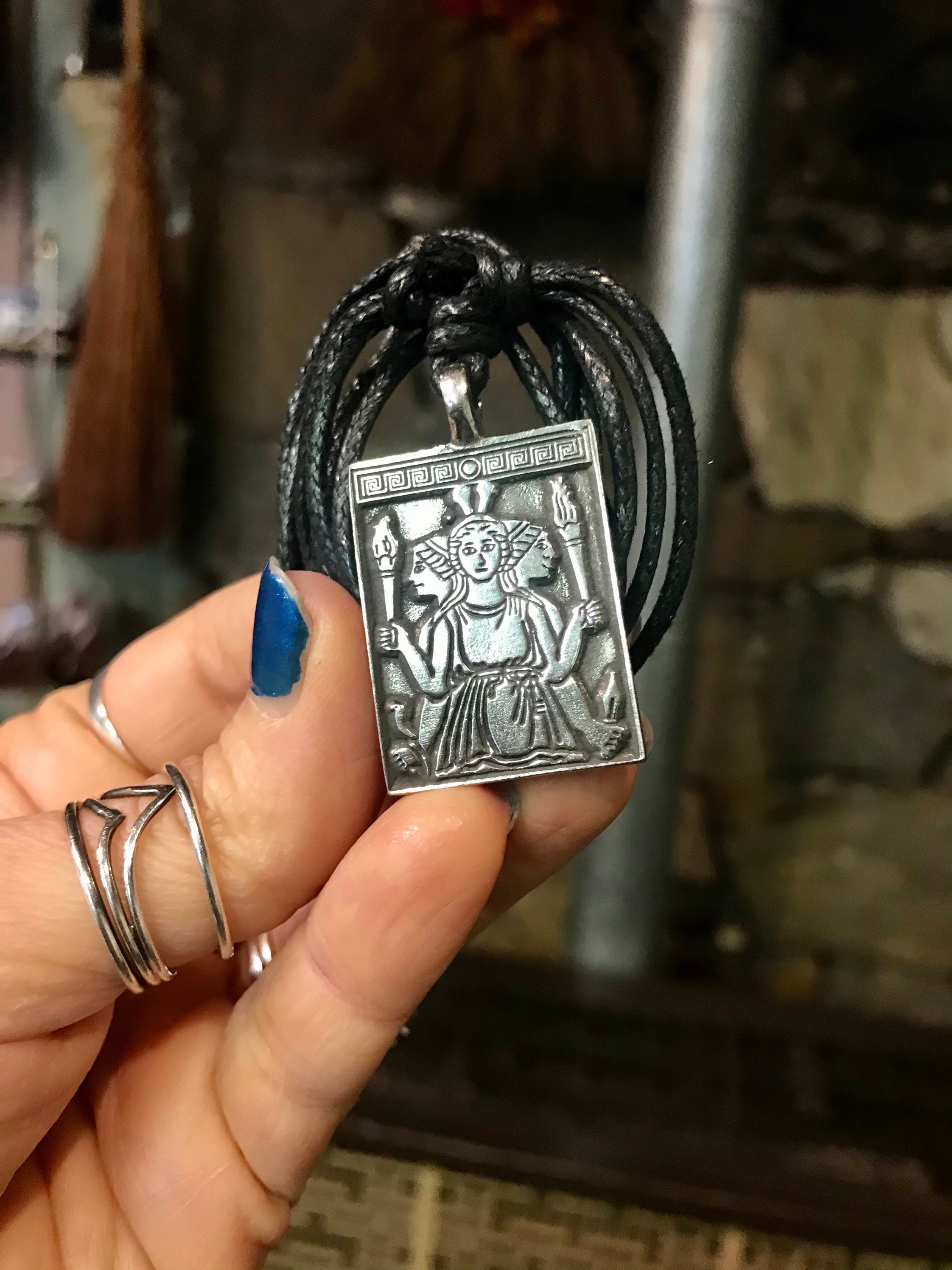 Hecate Amulet Queen of the Witches | Etsy