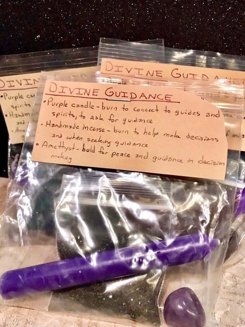 Divine Guidance Spell Kit - Etsy