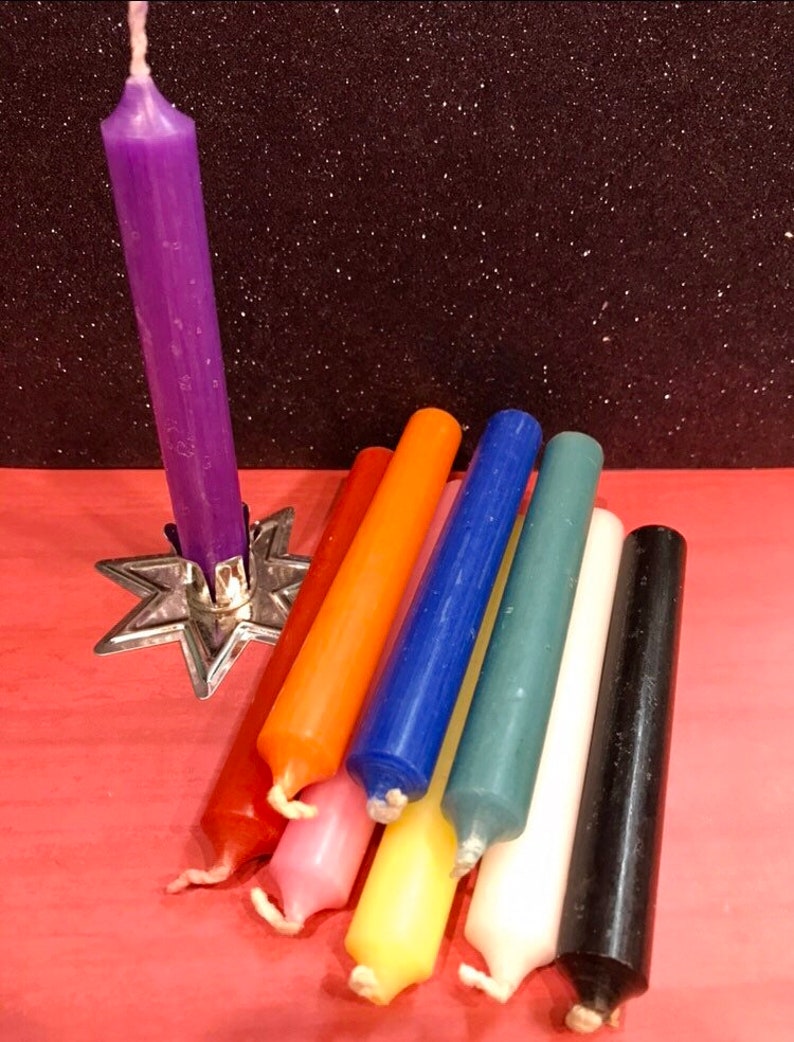 Practical Candle Magick Set - Etsy