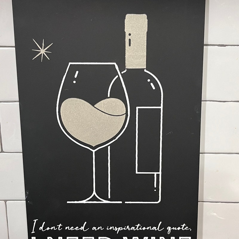 Chalkboard Wine - Etsy