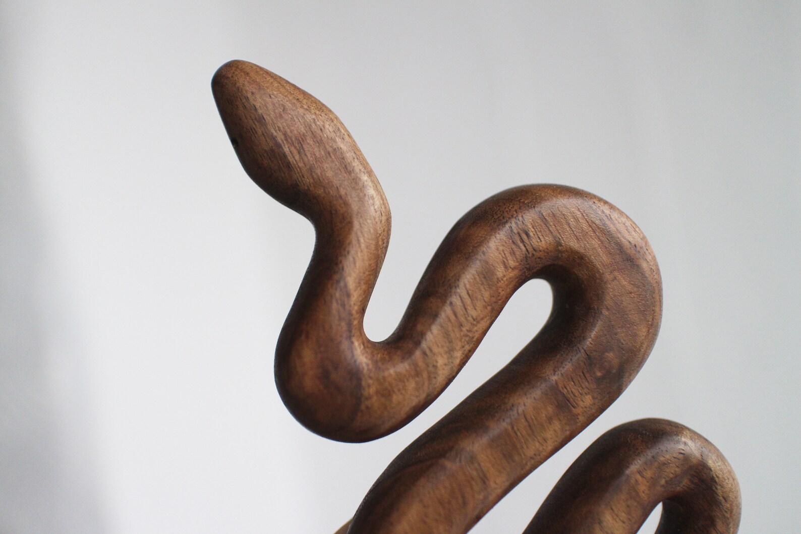 Wooden Snake Wood Snake custom name Personalization Toy | Etsy