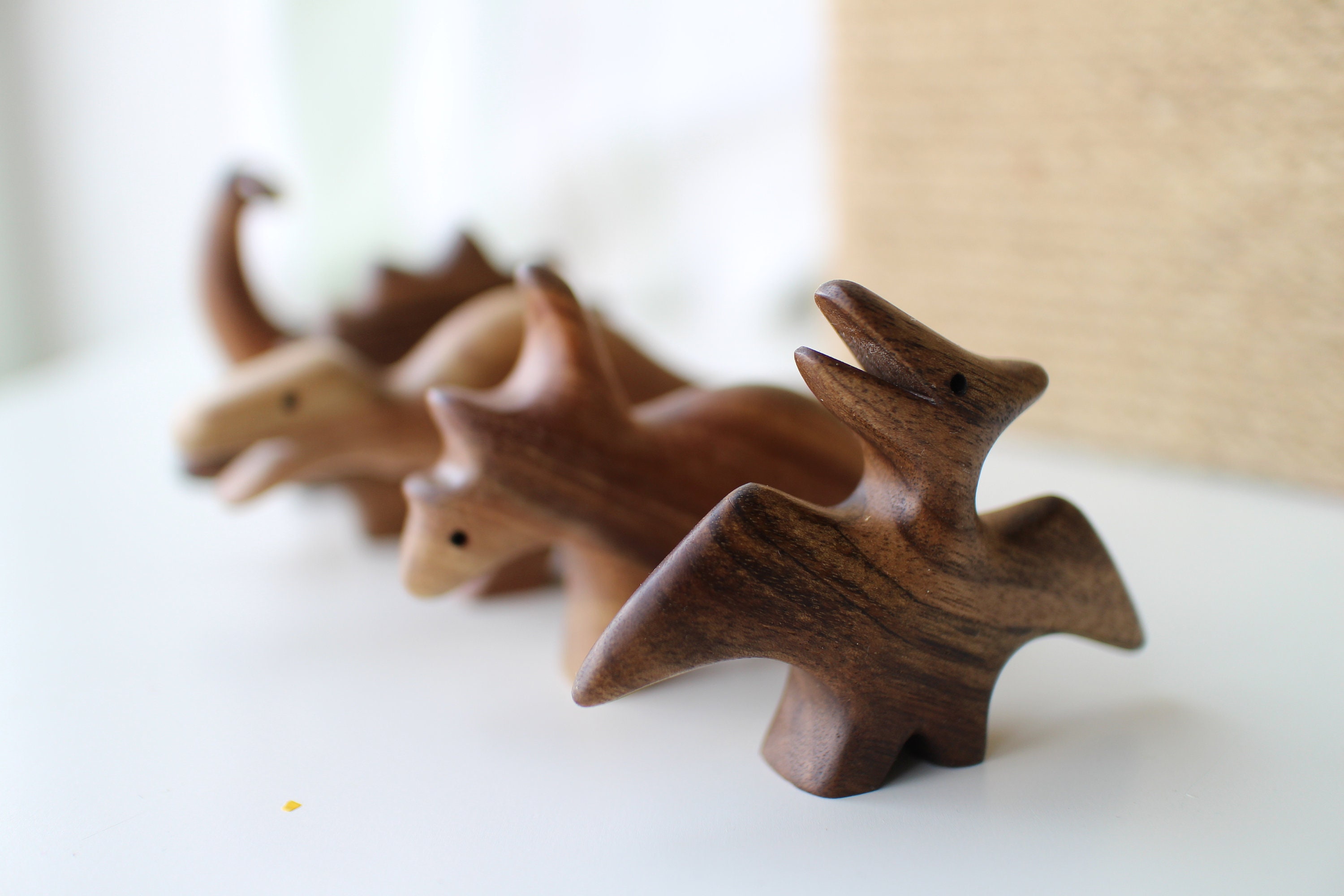 Diplodocus Dinosaur Wooden Toy Diplocaulus Dinosaur Custom | Etsy