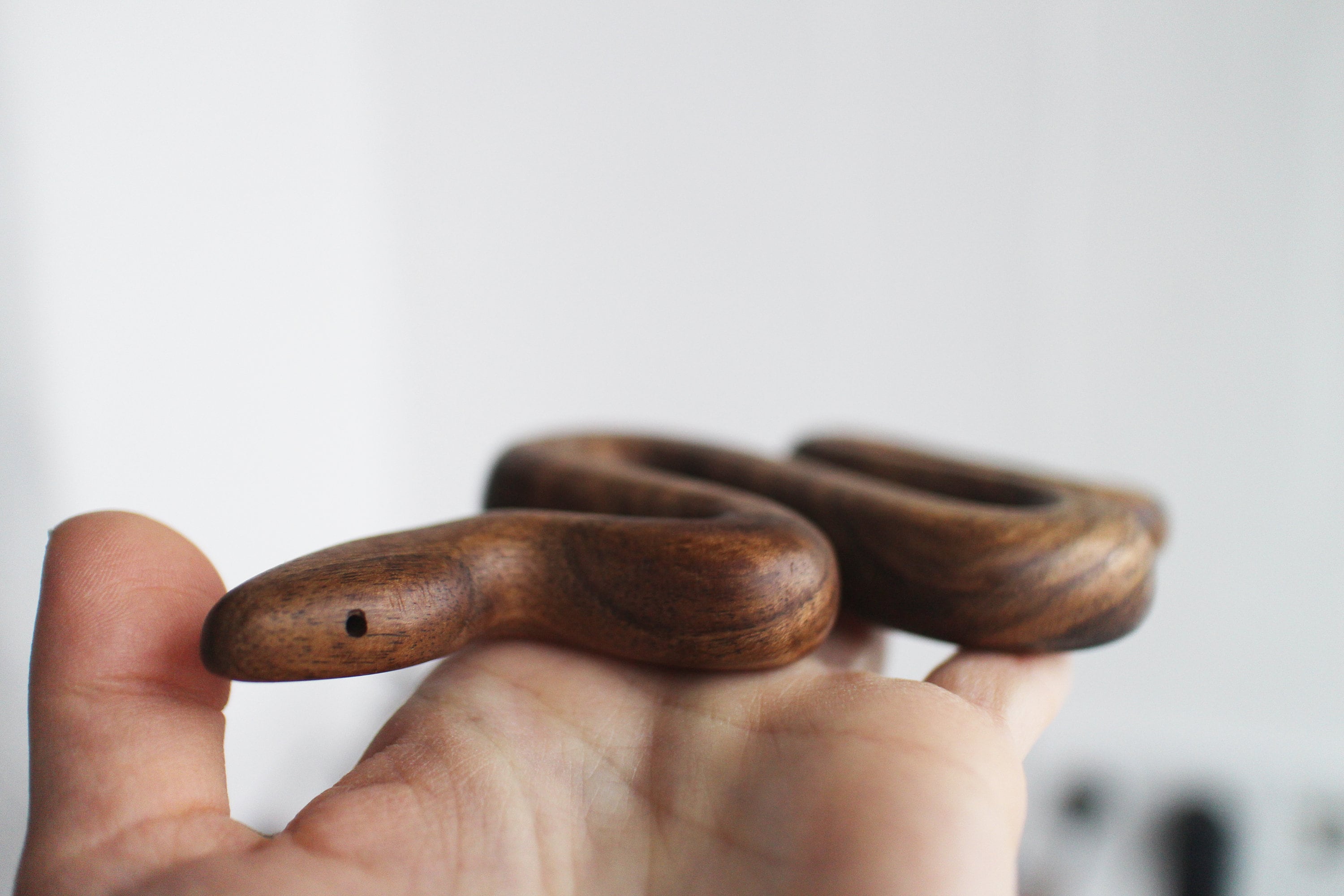 Wooden Snake Wood Snake custom name Personalization Toy | Etsy