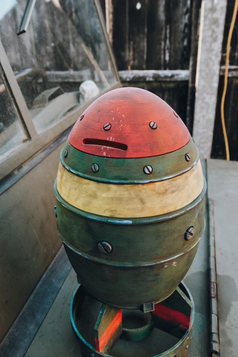 FALLOUT Replica Prop - Mini Nuke - 1/1 Scale -professionally Weathered ...