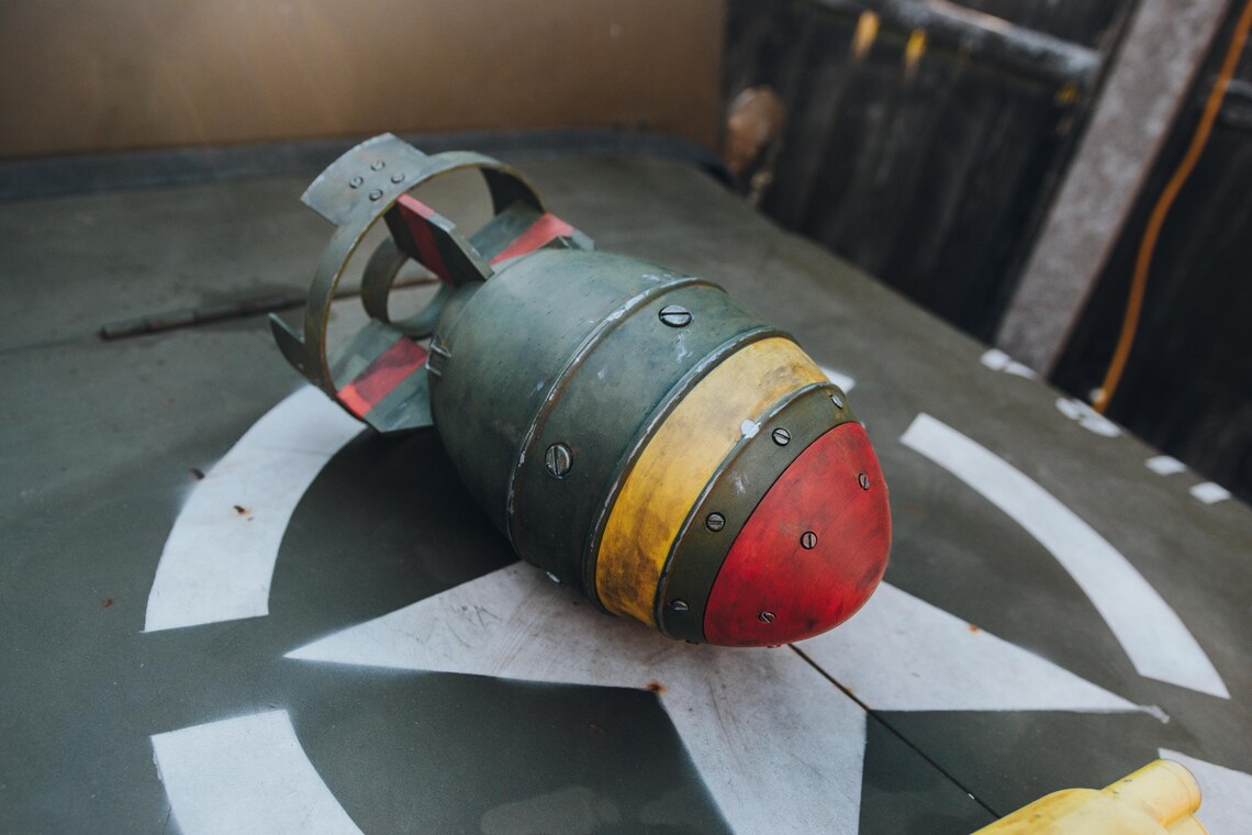 FALLOUT Replica Prop - Mini Nuke - 1/1 Scale -professionally Weathered ...