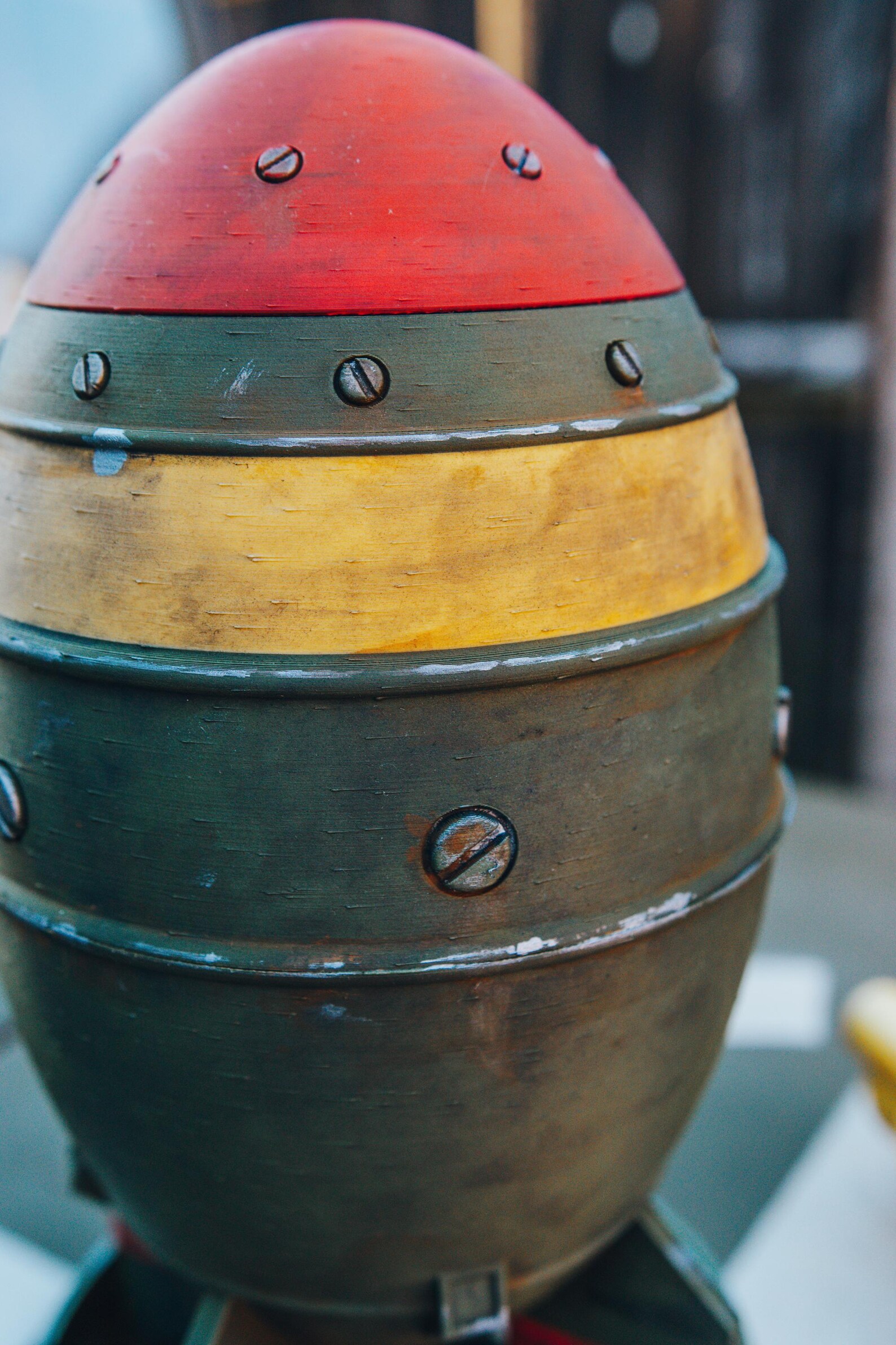 FALLOUT Replica Prop - Mini Nuke - 1/1 Scale -professionally Weathered ...