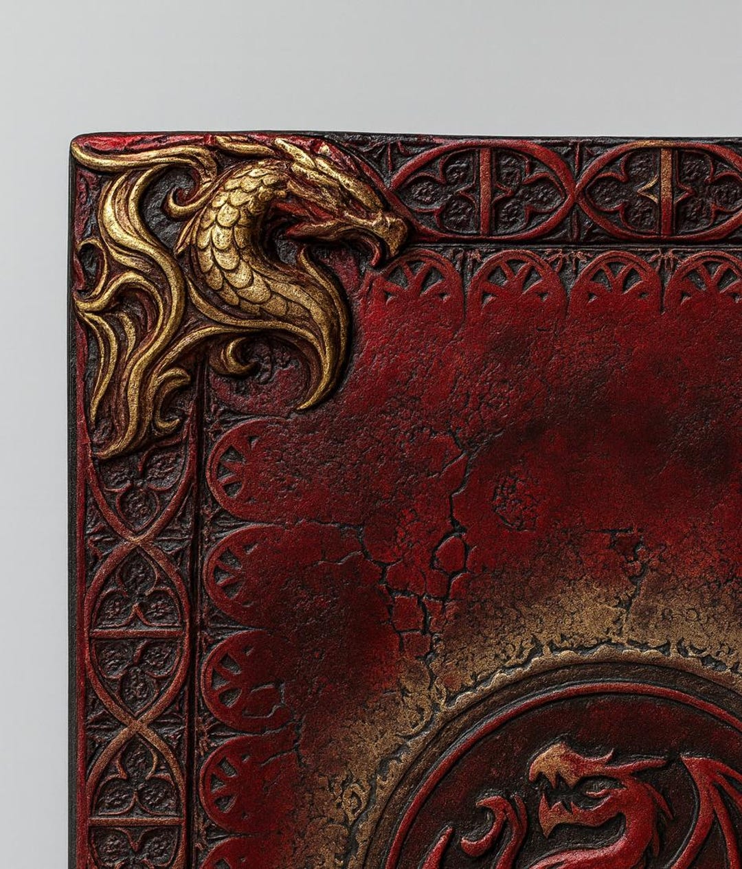 Dragon Book Corners — Antiqued Relic-grade Embellishments for Legendary ...