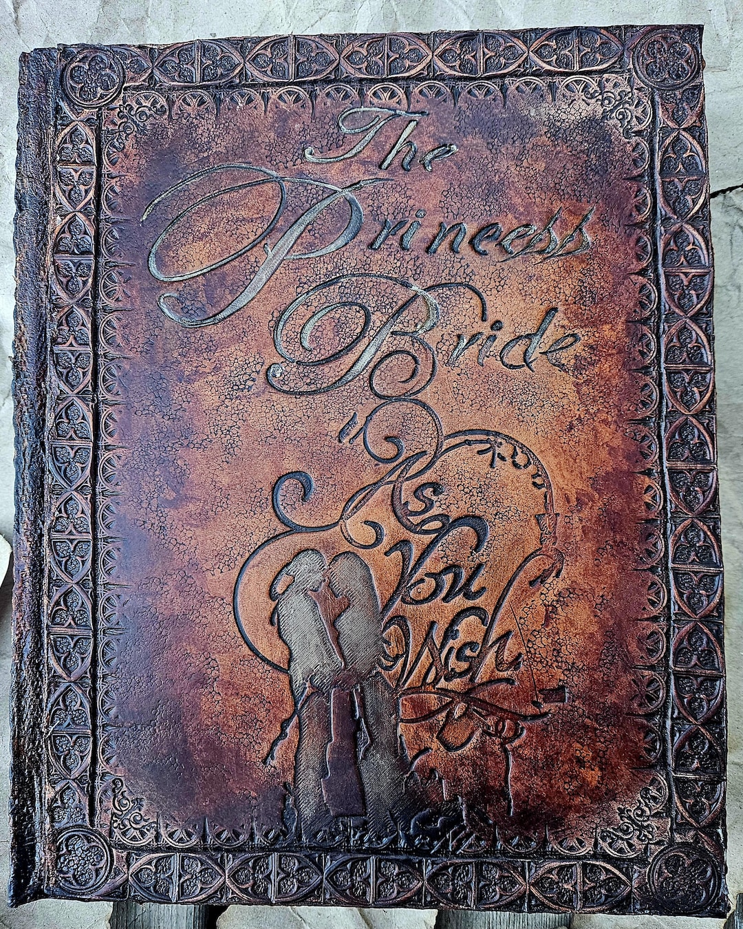 Handcrafted Leatherbound Princess Bride Book | Collector's Edition With ...