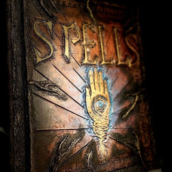 Real Spell Book - Etsy