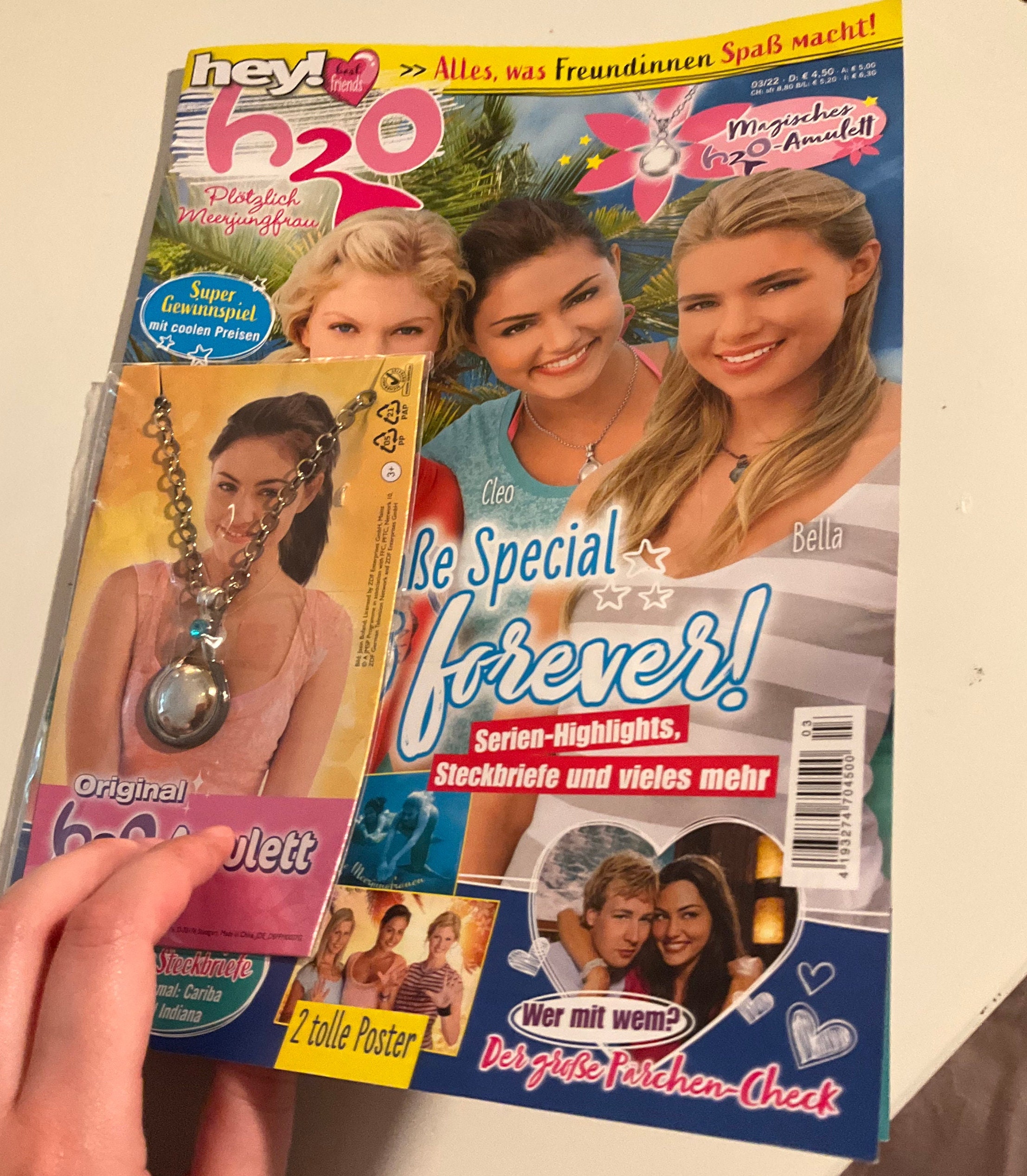 Buy H2O Just Add Water Original Cleo Locket Necklace and Magazine ...