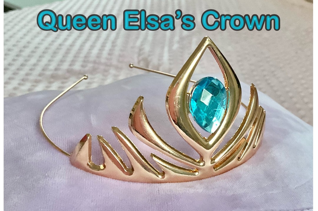 Disney Frozen Queen Elsa Crown Tiara High Quality Replica - Etsy