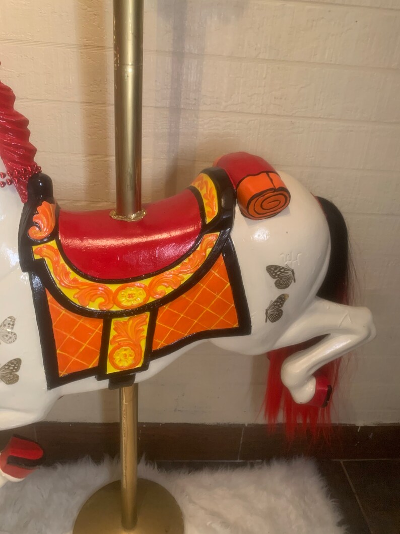 Full Size Carousel Horse Hand Painted - Etsy