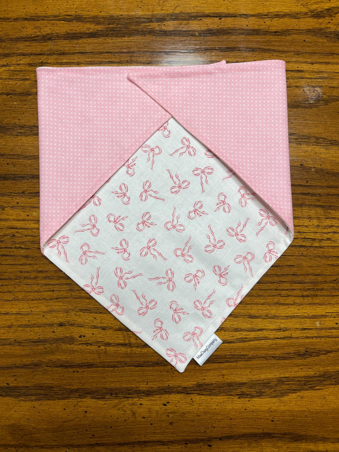 Pink Bows - Tie on or Over the Collar Bandanas, Bowties & Sailor Bows ...