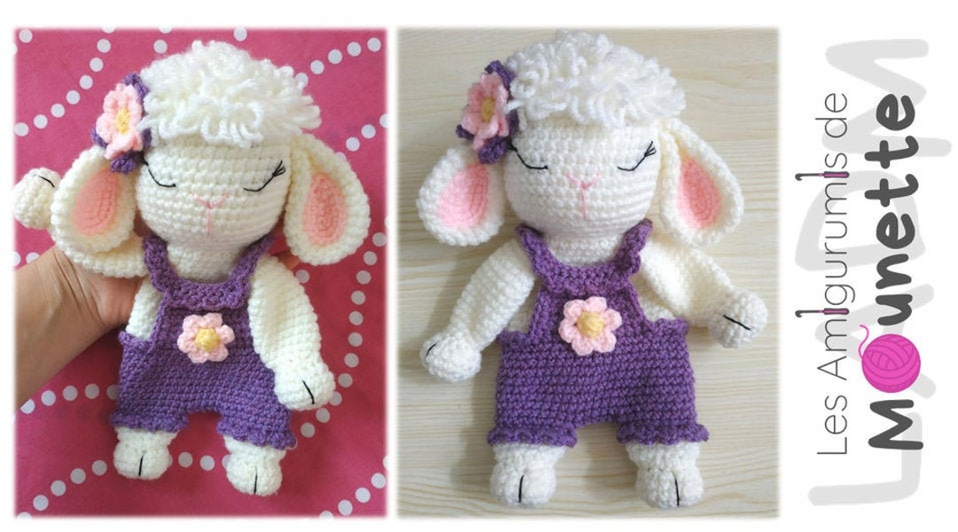 Tutorial/crochet Pattern Doudou Sheep PDF FR - Etsy