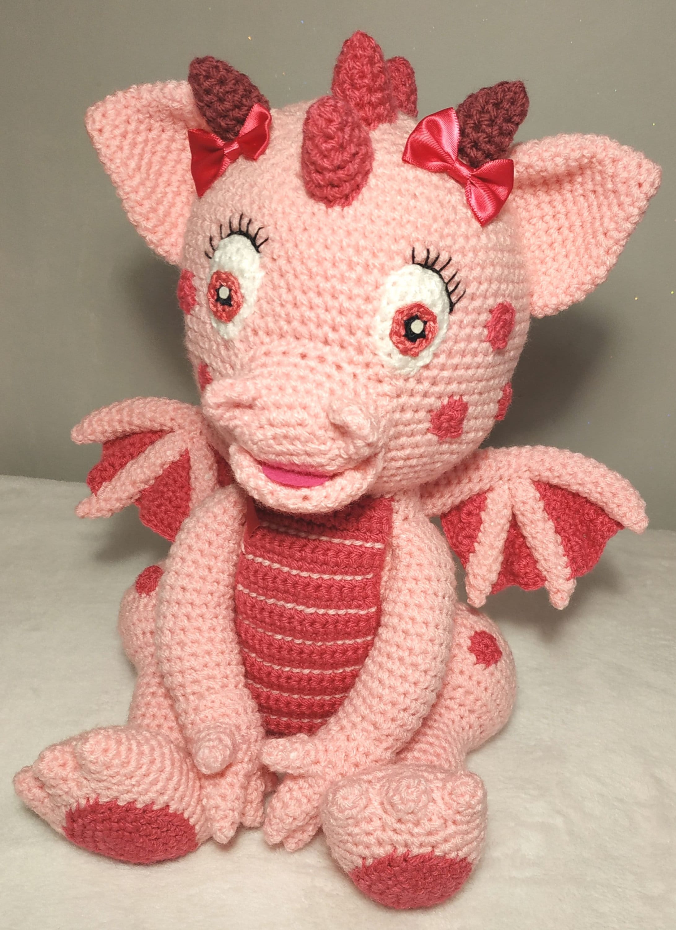 Baby dragon tutorial with its bottle pdf English | Etsy