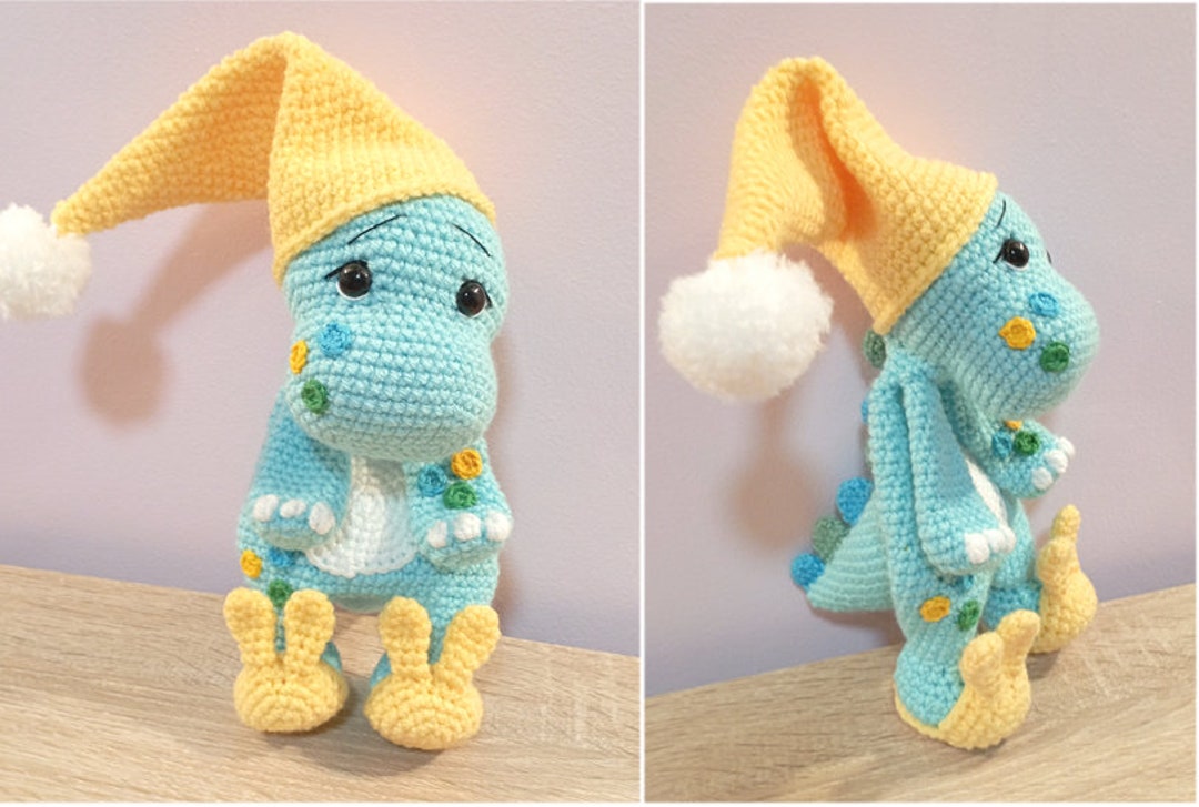 Tutorial/crochet Pattern Doudous Dino PDF LADM - Etsy