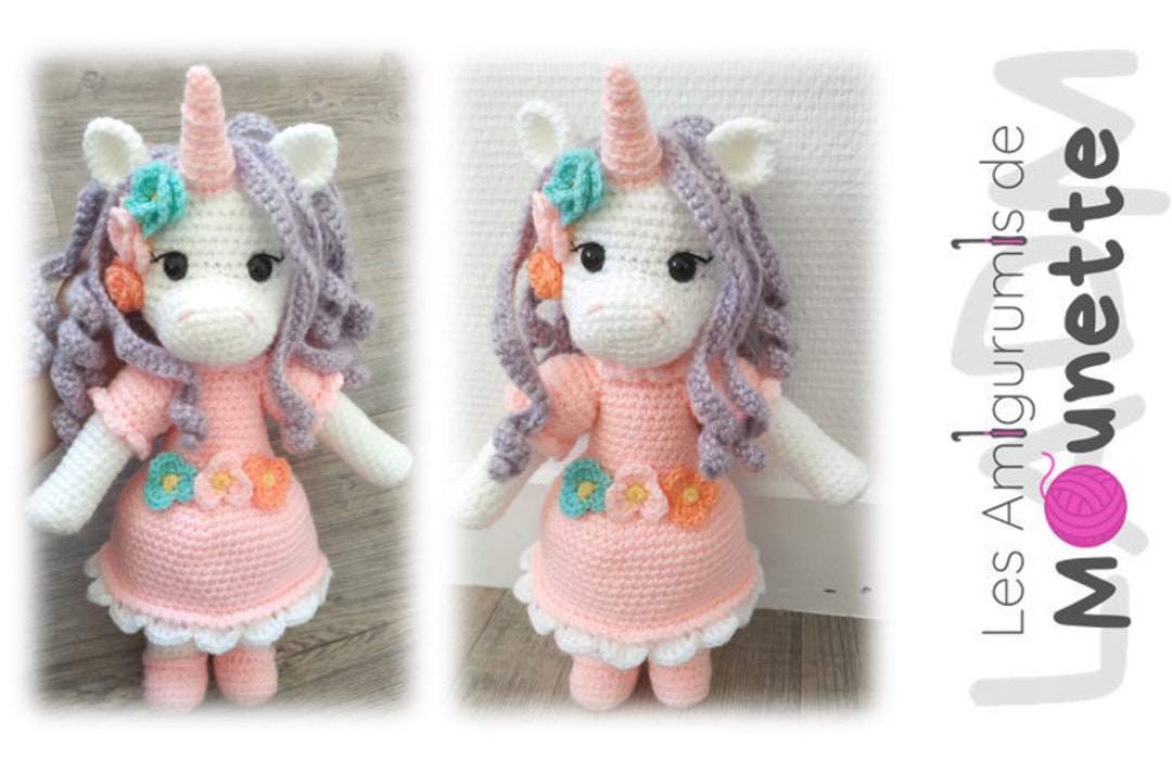 Tutoriel/ Patron Licorne du printemps LADM - Etsy France